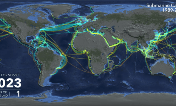 Animation: The Global Fiber Optic Network Explained Animation: The Global Fiber Optic Network Explained