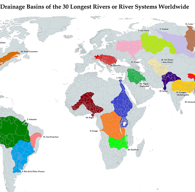 river basins Archives - Visual Capitalist