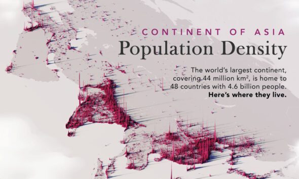 Mapped: The Population Density of Germany