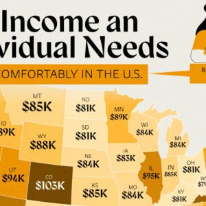 This Map Shows the Average Income of the Top 1% by Location