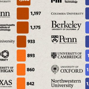 Visualized: The Best Universities in America