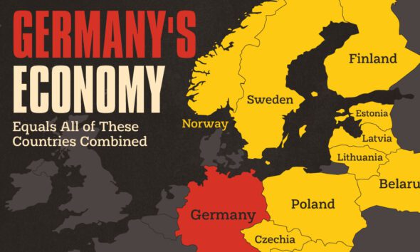 Ranked: The Megaregions Driving the Global Economy