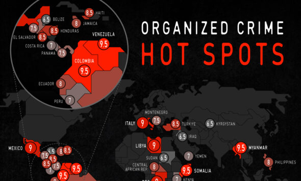 Visualizing the Most Dangerous Countries in the World