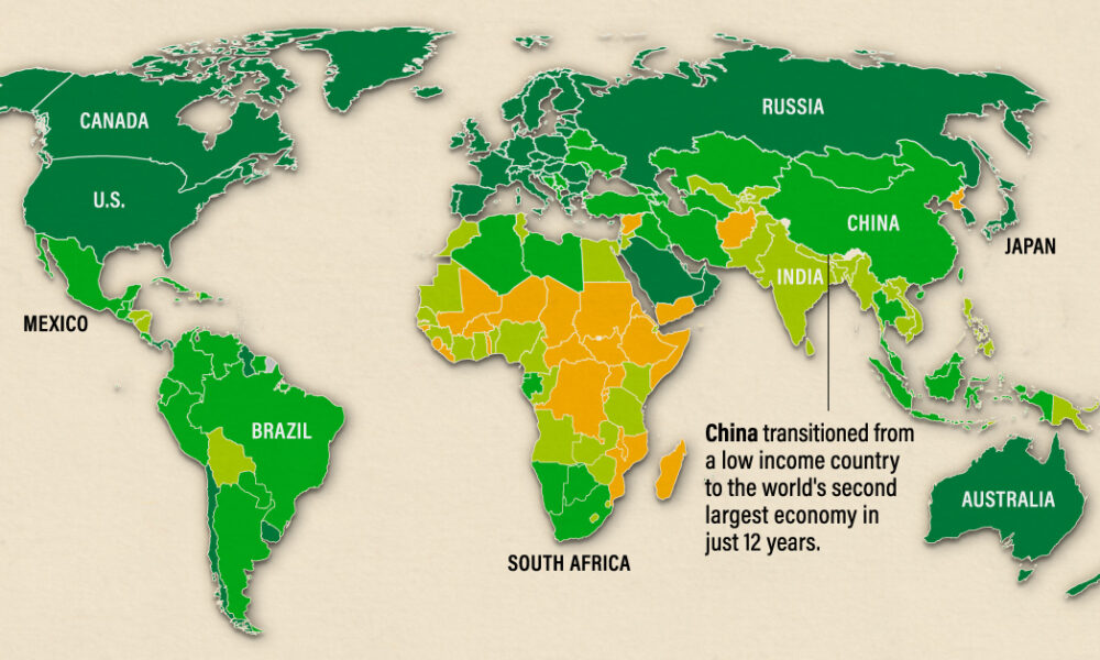 Mapped: Minimum Wage Around the World