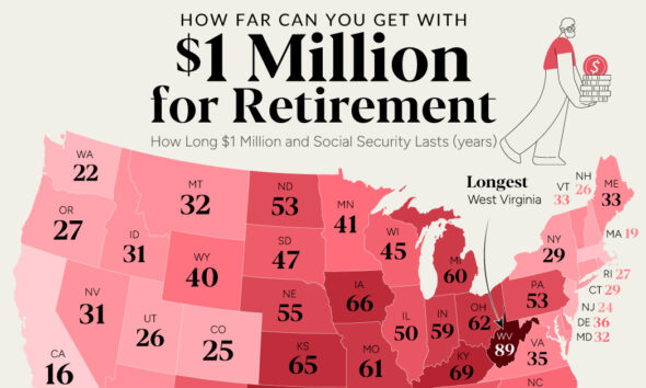 Mapped: Minimum Wage Around the World