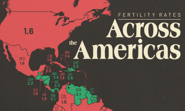 Infographic: Visualizing the World's 100 Biggest Islands