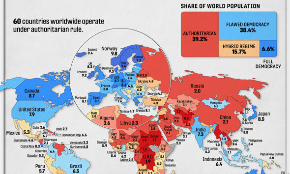 Mapped: Minimum Wage Around the World