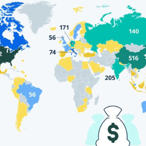 Mapping Out The Richest Billionaires in Each Country